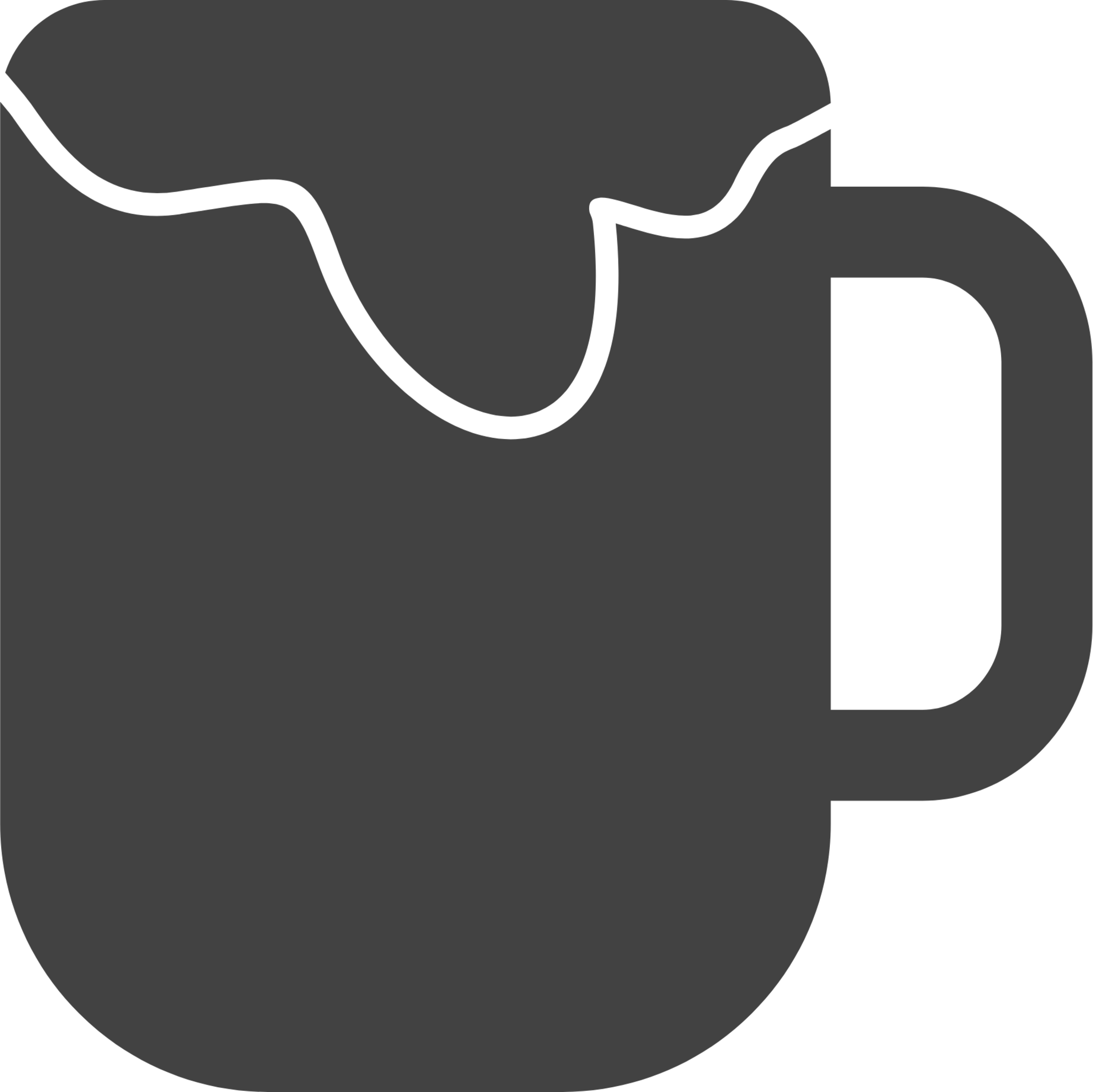 Beer Mug Silhouette Png